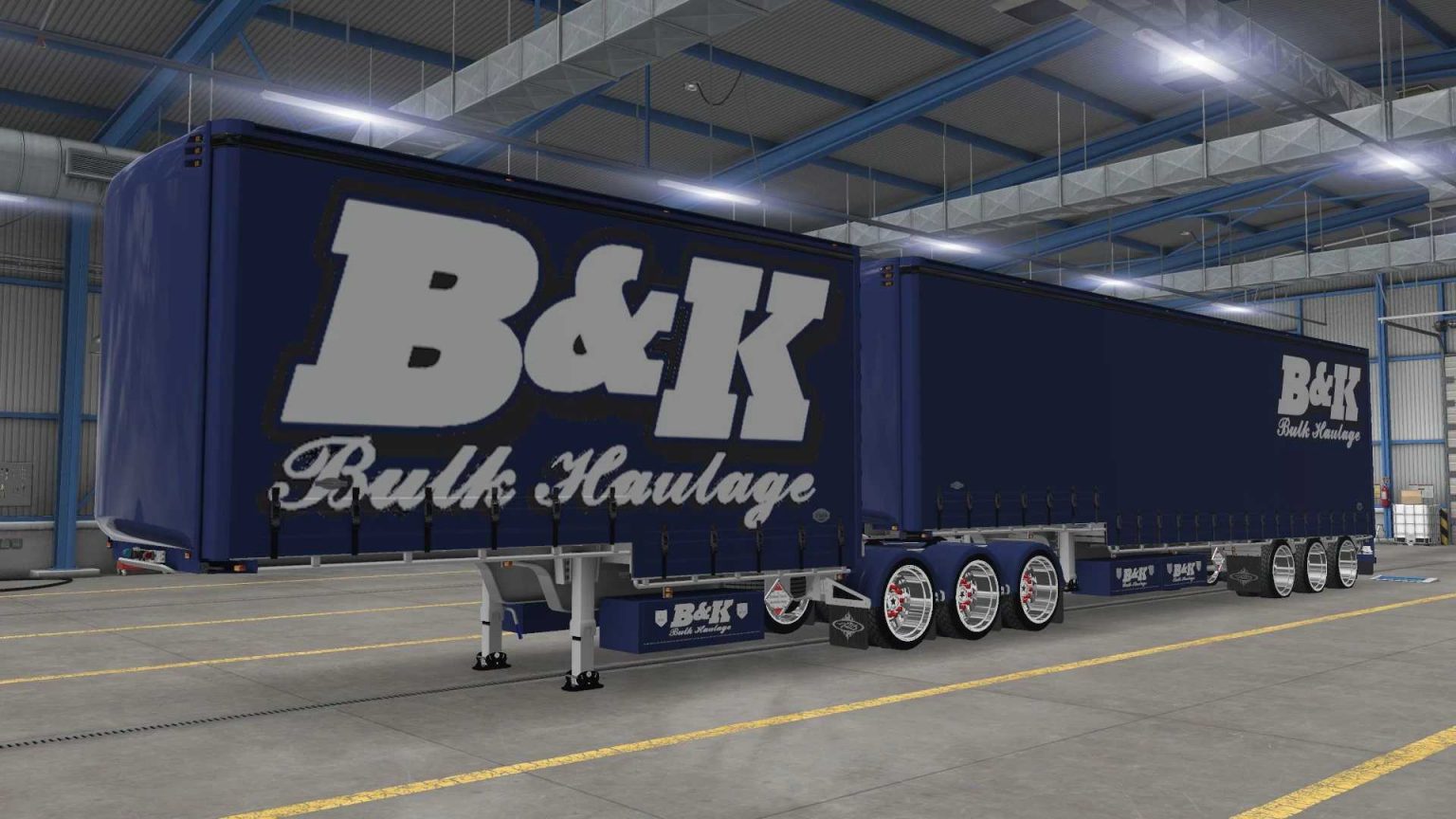 TSA/SWR Maxi-Trans Tautliners Paintjob Pack X v1.0 ATS - ETS2 / ATS Mod