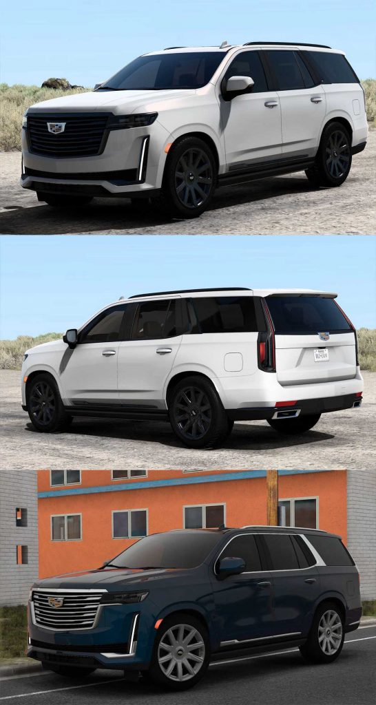 Cadillac Escalade 2021 v1.0 – 1,48 ATS - ETS2 / ATS Mod