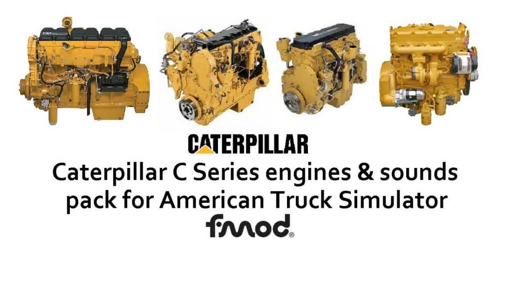 Caterpillar C Series Engines Pack v1.3 von eelDavidGT 1.48 ATS - ETS2 ...