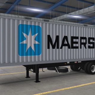 CHEETAH CONTAINER TRAILER 1.48.5 ATS - ETS2 / ATS Mod