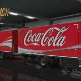 Coca-Cola Ownership Trailer Skin 1.48 ETS2 - ETS2 / ATS Mod