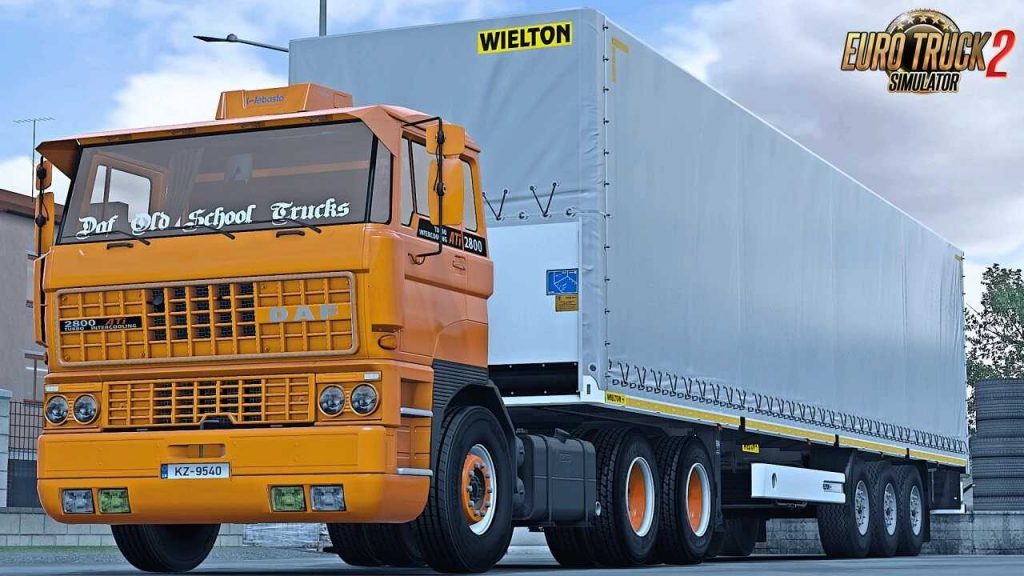 DAF F241-Serie + Innenausstattung v1.7.2 ETS2 - ETS2 / ATS Mod