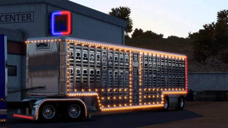 SCS Belly Livestock – Custom v1.1 ATS - ETS2 / ATS Mod