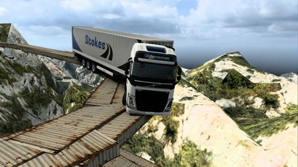 Gefährliche Straßenkarte [1.48] ETS2 - ETS2 / ATS Mod