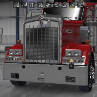 Kenworth W900 Zubehörpaket v1.48 ATS - ETS2 / ATS Mod