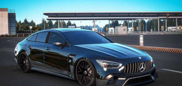 Mercedes-Benz AMG S63 Coupé 2021 v2.6 1.52 ETS2 - ETS2 / ATS Mod