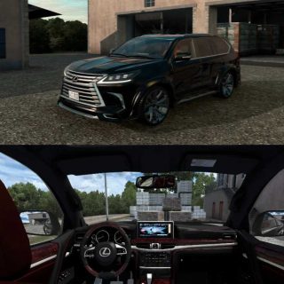 2021 Lexus LX 570 Super Sport 1.49 ETS2 - ETS2 / ATS Mod