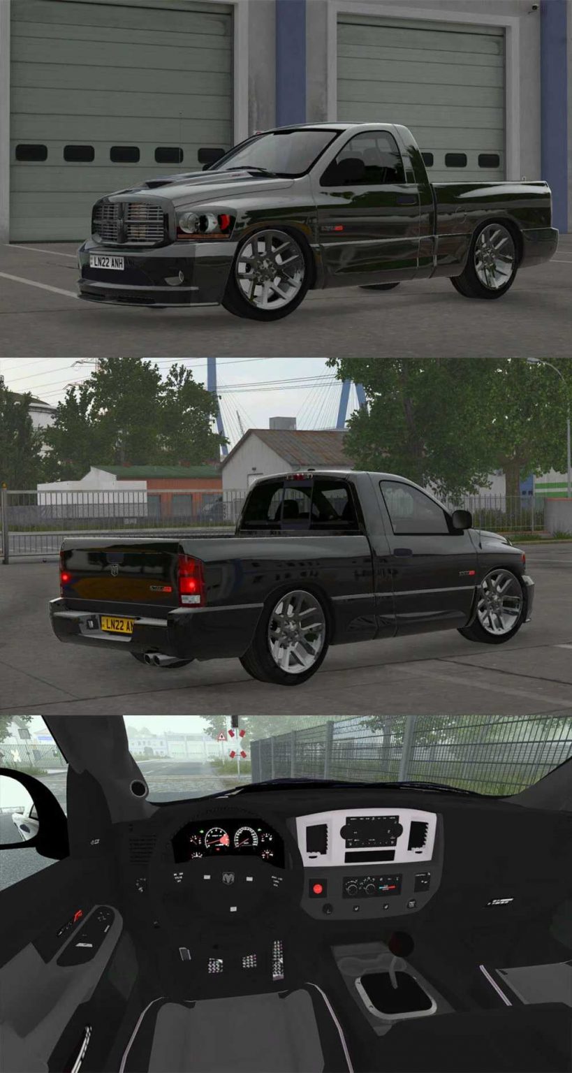 Dodge Ram SRT-10 2006 v3.6 1,49 ATS - ETS2 / ATS Mod