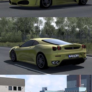 Ferrari F430 von Berat Afsin 1,49 ATS - ETS2 / ATS Mod