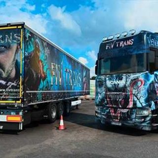 FIV TRANS SKIN PACK 1,49 ETS2 - ETS2 / ATS Mod