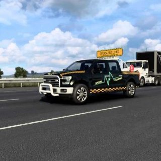 GMC Logistics – Spezieller Pick-up-Escort-Truck v2.0 ATS - ETS2 / ATS Mod