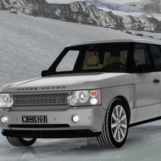 Land Rover Range Rover Kompressor V8 2008 V7.7 ETS2 - ETS2 / ATS Mod