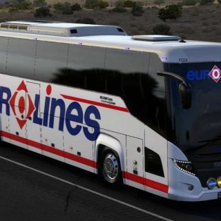 Scania Touring HD ATS 1.49 ATS - ETS2 / ATS Mod