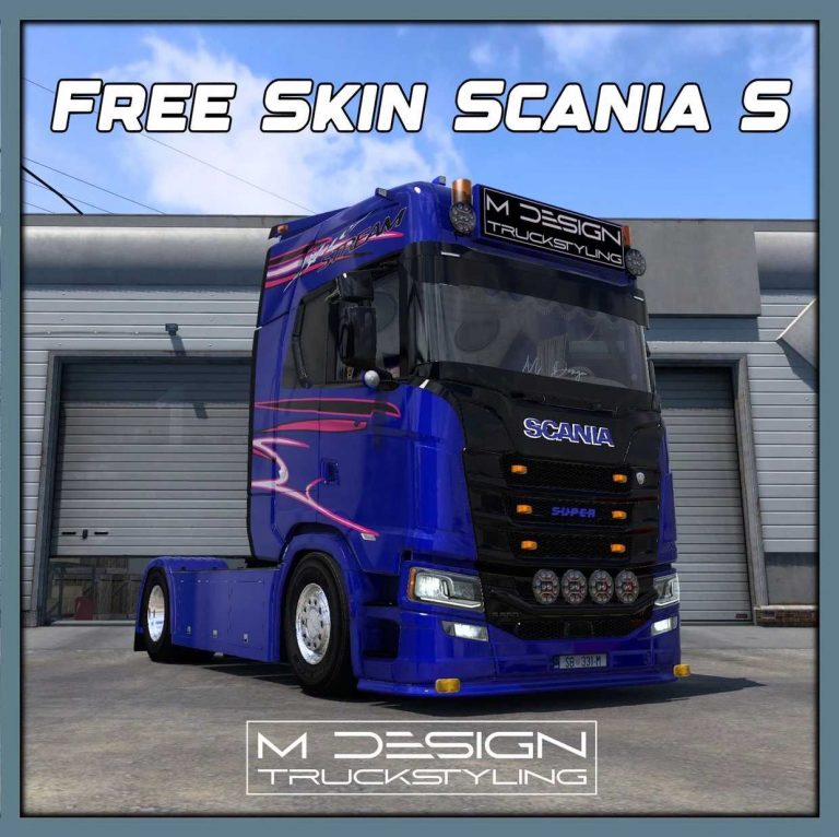 Skin M_Design v1.0 ETS2 - ETS2 / ATS Mod