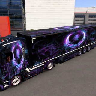 Alien Skin Renault v1.0 ETS2 - ETS2 / ATS Mod