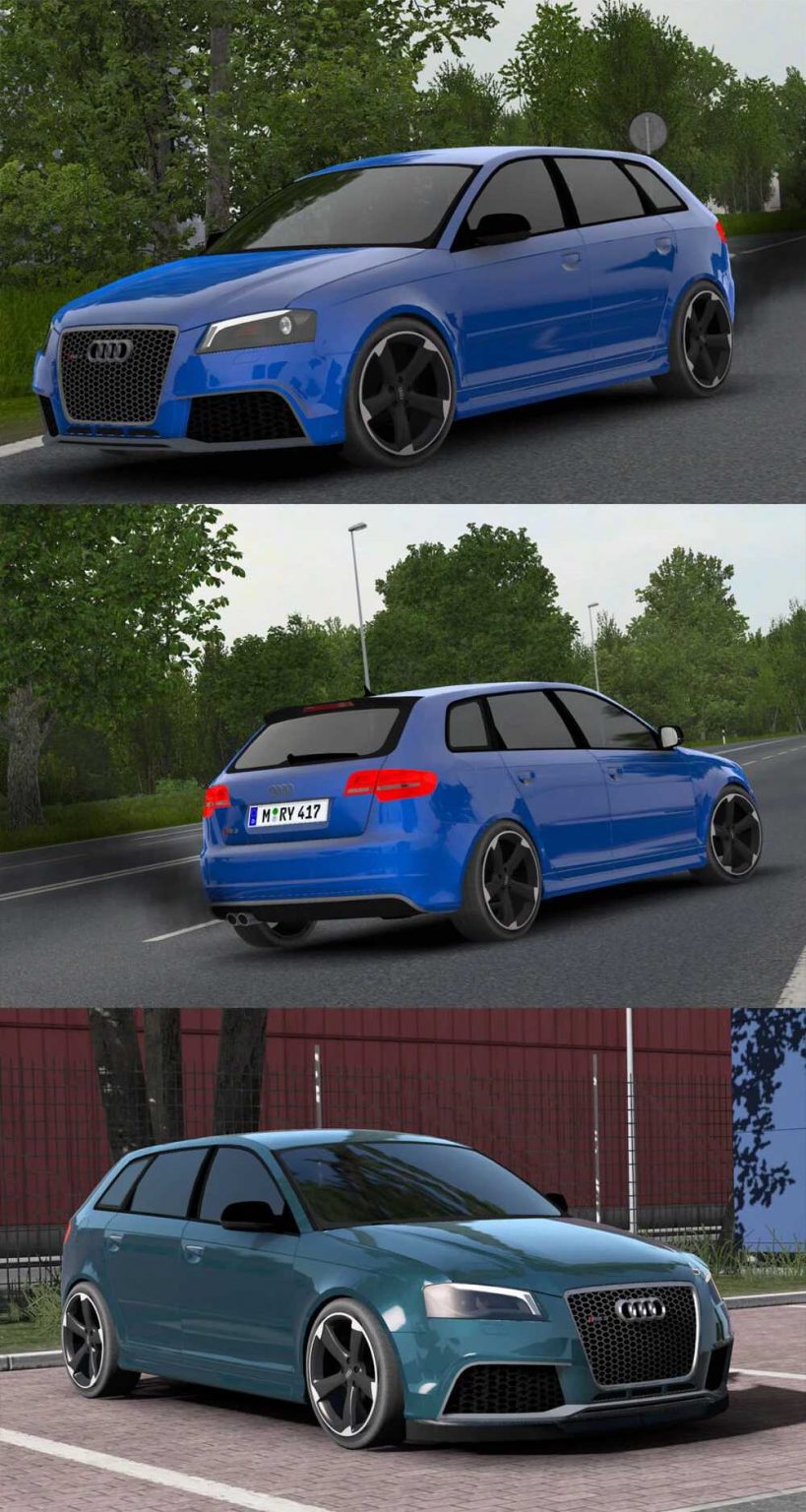 Audi RS3 Sportback 2011 8P V2.1 ETS2 1.49 ETS2 - ETS2 / ATS Mod
