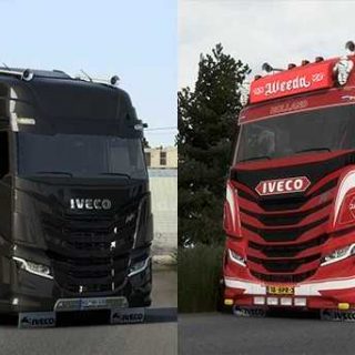 Iveco S-Way Weeda Transport v1.49 ETS2 - ETS2 / ATS Mod