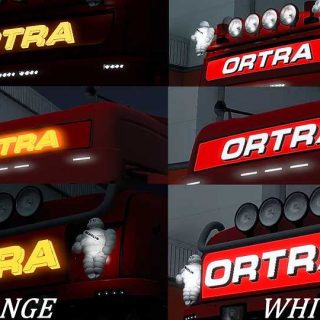 Ortra SRI Lightbox Skin 1.49 ETS2 - ETS2 / ATS Mod