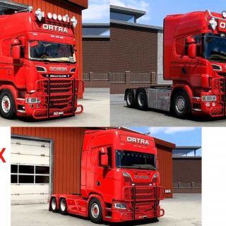 Ortra SRI Lightbox Skin 1.49 ETS2 - ETS2 / ATS Mod