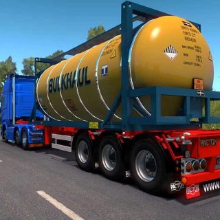 PACTON Containeranhänger 1.49 ETS2 - ETS2 / ATS Mod