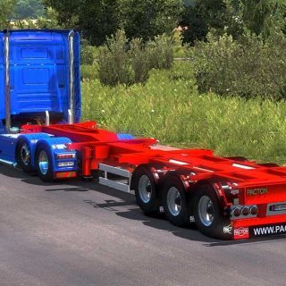 PACTON Containeranhänger 1.49 ETS2 - ETS2 / ATS Mod