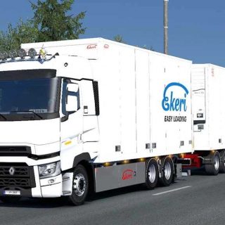 Renault Range T Rigid Addon von Kast v1.1 1.49 ETS2 - ETS2 / ATS Mod