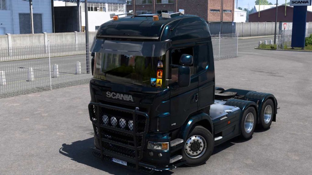 Scania 2009 Windows Sticker Pack v0.2 ETS2 - ETS2 / ATS Mod