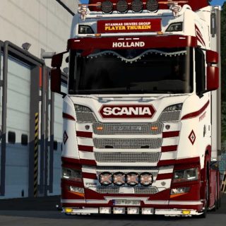 Scania Skin C2 v1.0 ETS2 - ETS2 / ATS Mod