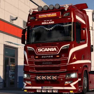 Scania Skin C3 v1.0 ETS2 - ETS2 / ATS Mod