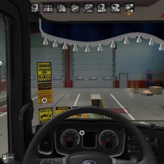 Scania Windows Sticker Pack v0.1 ETS2 - ETS2 / ATS Mod