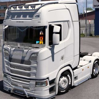 Scania Windows Sticker Pack v0.2 ETS2 - ETS2 / ATS Mod