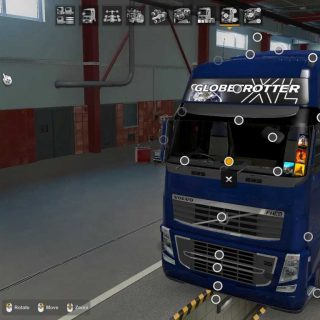 Volvo FH16 2009 Windows Sticker Pack v0.2 ETS2 - ETS2 / ATS Mod