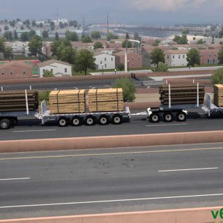 ARCTIC LOG TRAILERS v6.1 1.49.x ATS - ETS2 / ATS Mod