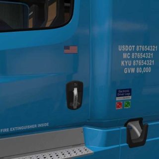 Aufkleber und Abziehbilder v1.2 ATS - ETS2 / ATS Mod