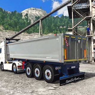 Benalu Siderale Ownable Trailer 1.49 ETS2 - ETS2 / ATS Mod