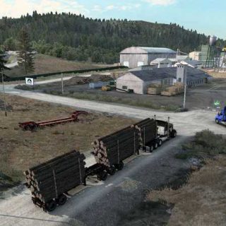 Moyie Springs Logging-Erweiterung 1.49 ATS - ETS2 / ATS Mod