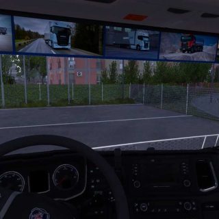 Scania Windows Sticker Pack v0.3 ETS2 - ETS2 / ATS Mod