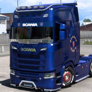 Scania Windows Sticker Pack v0.3 ETS2 - ETS2 / ATS Mod