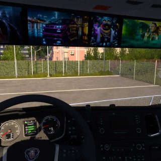 Scania Windows Sticker Pack v0.4 ETS2 - ETS2 / ATS Mod