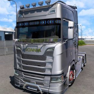 Scania Windows Sticker Pack v0.4 ETS2 - ETS2 / ATS Mod