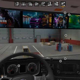 Scania Windows Sticker Pack v0.4 ETS2 - ETS2 / ATS Mod