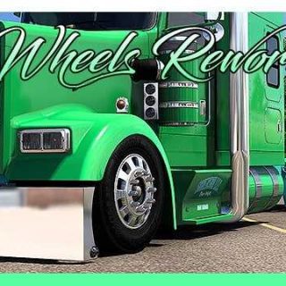 SCS Wheels Rework v1.0 1.49 ATS - ETS2 / ATS Mod