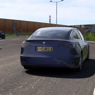 Tesla Model 3 2018 1.49 ETS2 - ETS2 / ATS Mod