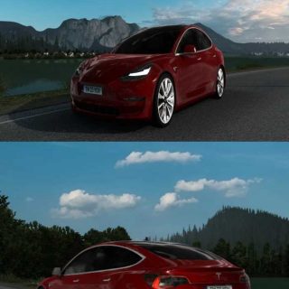 Tesla Model 3 Performance (2021) 1,49 ATS - ETS2 / ATS Mod
