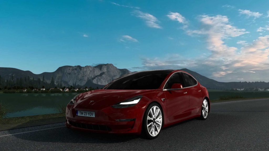Tesla Model 3 Performance 2021 v1.0 ETS2 - ETS2 / ATS Mod