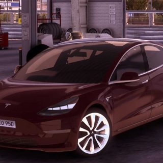 Tesla Model 3 Performance Fix v2.2 ETS2 - ETS2 / ATS Mod