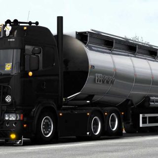 Vanhool Chemical Cistern von Wolli v1.1 1.49 ETS2 - ETS2 / ATS Mod