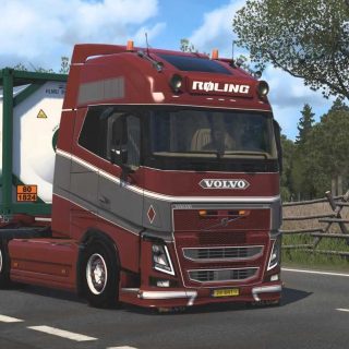 Volvo FH 2012 Roling Transport Skin Pack v1.0 ETS2 - ETS2 / ATS Mod