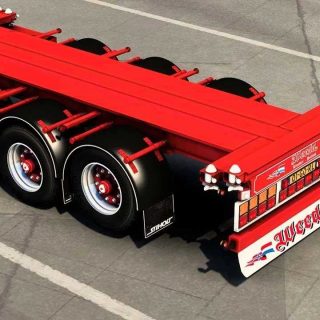 Weeda D-Tec Containeranhänger 1.49 ETS2 - ETS2 / ATS Mod