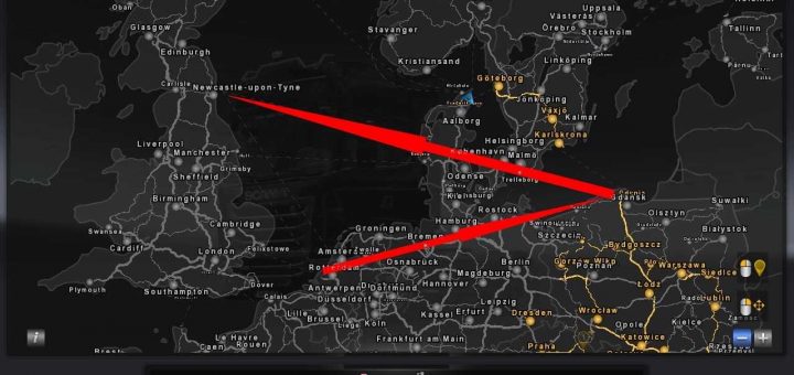 Ukraine-Erweiterung FIX v1.0 1.53 ETS2 - ETS2 / ATS Mod